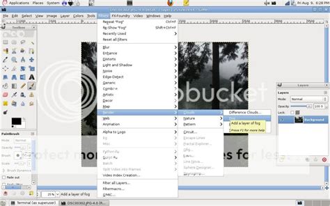 Linux World Adding Fog Effect Using Gimp Linux World Adding Fog Effect Using Gimp