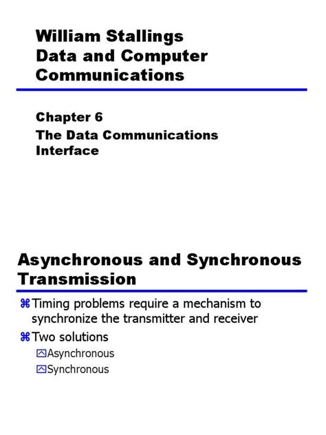 William Stallings Data And Computer Communications Pdf Media