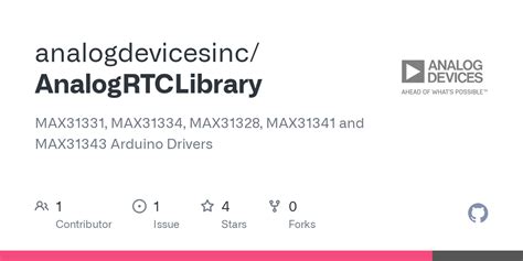 github analogdevicesinc analogrtclibrary max31331 max31334