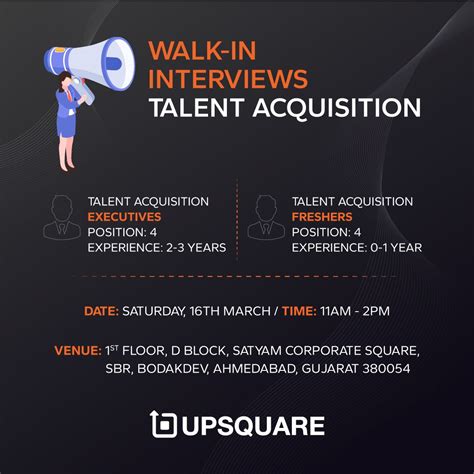 Upsquare® On Linkedin Wearehiring Walkininterview