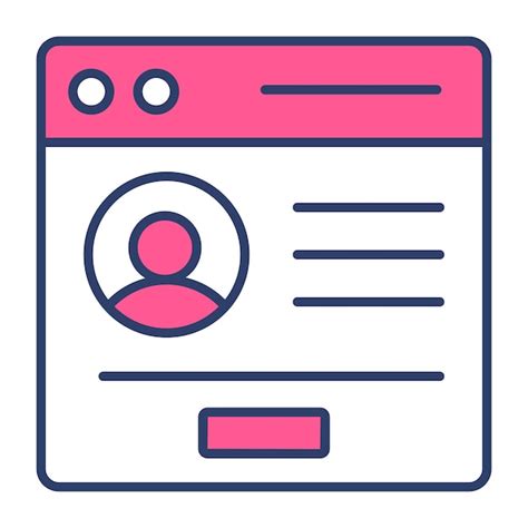 Premium Vector Web User Vector Design Isolated On White Background Premium Icon