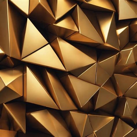 Premium Photo Abstract Background Of Triangular Shapes With Golden Edges