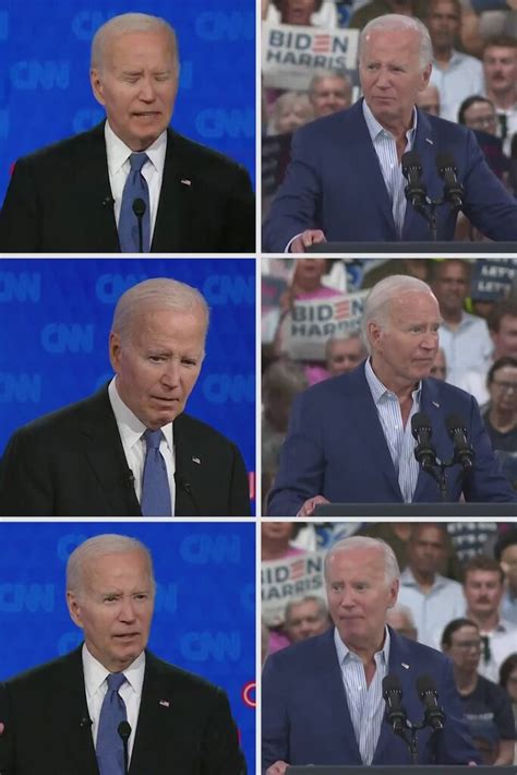 Two Appearances Two Starkly Different Bidens The New York Times