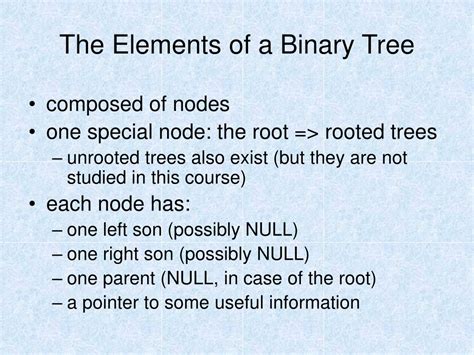 Ppt Introduction To Binary Trees Structure Implementation And