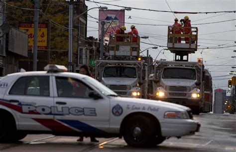 Photos Storm Damage In Toronto After Sandy Hits East Coast The Globe