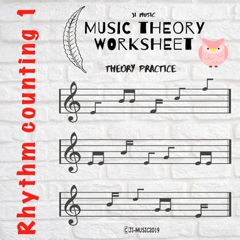 Rhythm Counting Worksheet Entry By Ji Music Teachers Pay Teachers