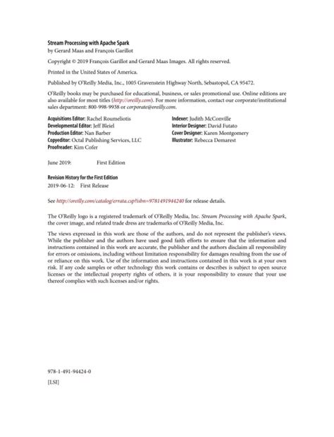 Stream Processing With Apache Spark