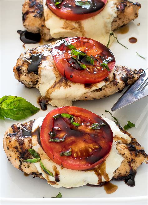 Grilled Chicken Caprese Chef Savvy
