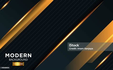 스트라이프 텍스처의 골든 라인과 럭셔리 프리미엄 블랙과 골드 벡터 배경 배너 디자인 0명에 대한 스톡 벡터 아트 및 기타 이미지 0명 개념 과학 Istock