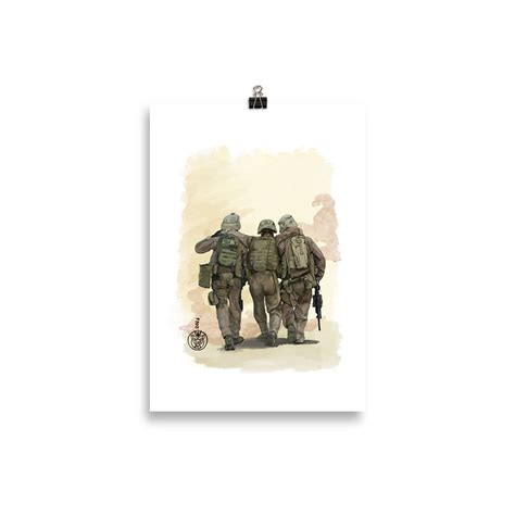 Unframed Army Warhog Artworks And Prints 423