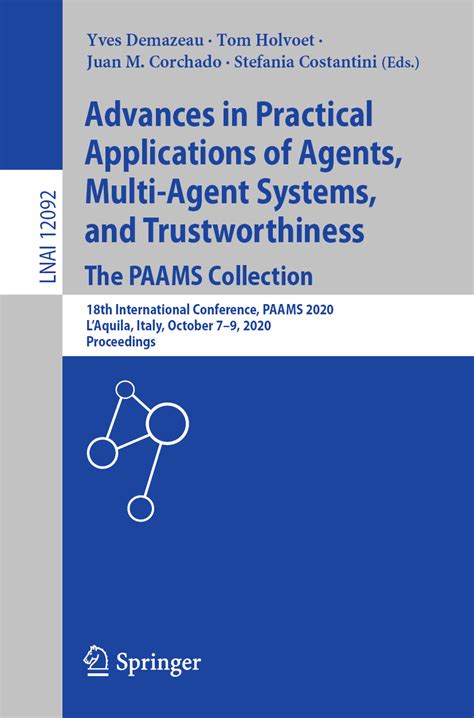Advances On Practical Applications Of Agents And Multi Agent Systems