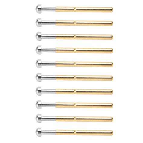 Buy Pogo Pin Spring Loaded Test Probe 34mm 13 Brass Pogo Pin Trial