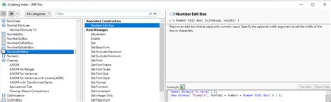 Solved Problem With User Input As Variable Jmp User Community