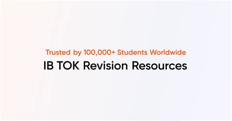 Ib Tok Resources Tutorchase