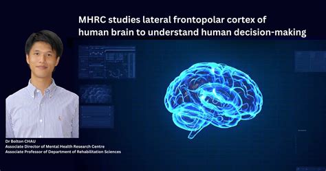 Mhrc Studies Brain Region Involved In Human Decision Making Polyu