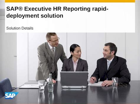 Ppt Solution Details Sap® Executive Hr Reporting Rapid Deployment Solution Dokumen Tips
