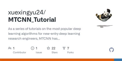 GitHub Xuexingyu MTCNN Tutorial As A Series Of Tutorials On The Most Popular Deep Learning