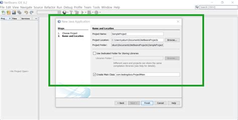 Create Java Project Using Netbeans Ide Testingdocs