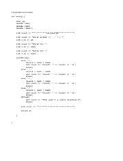 Calculator Cpp Include Iostream Int Main Char Op Double Num Double Num Double Result Std