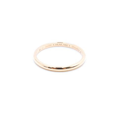 쇼메 083286 18k로즈골드핑크골드 1p다이아 Les Eternelles De 웨딩 밴드링 반지 26 티몬