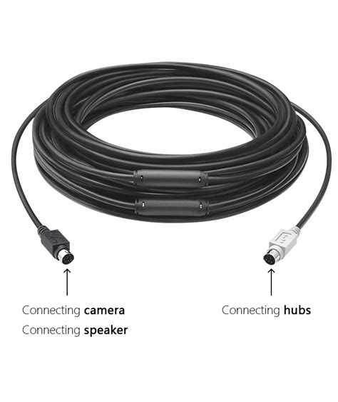 Logitech Cc3500e Group Video Conferencing System Camera 15m Group Cable 10m Strong Usb Cable