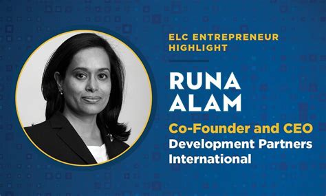 elc entrepreneur highlight runa alam the executive leadership council
