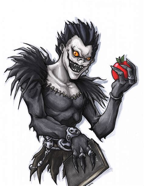 Death Note Ryuk By Dkhindelang On Deviantart