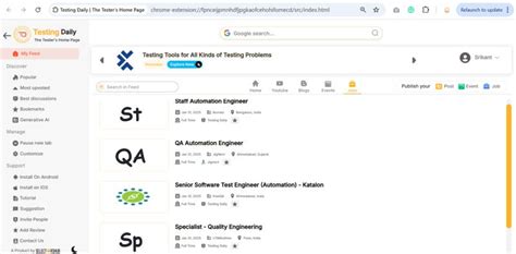 Qa Ncr Jobs Qa Testingdaily Qa Srikant Pandey