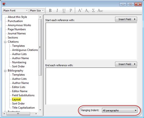 Hanging Indent On Second And Subsequent Lines Of A Reference By Crazygecko EndNote Styles