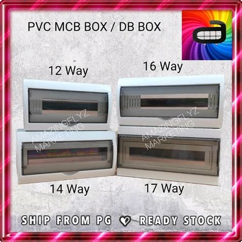 Spare Part Tc Pvc 12way 14way 16way 17way Mcb Box Db Box 1pcs