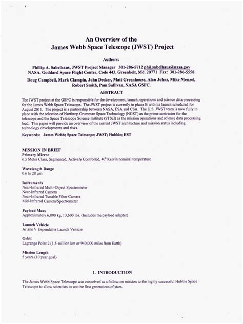 13 pages pdf hubble space telescope goddard space flight center