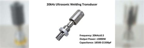 High Power Ultrasonic Transducer 20khz Knmtech Ultrasonics