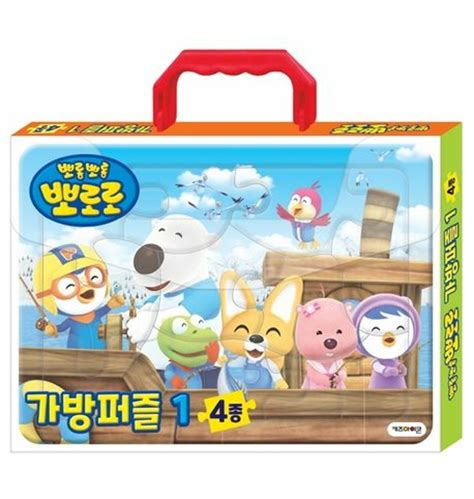 뽀롱뽀롱 뽀로로 가방퍼즐 1 4종 2021 티몬