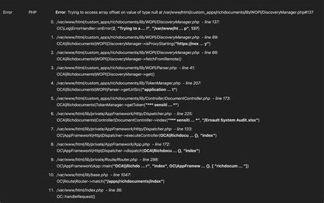 Nextoffice Failed To Load Trying To Open Xlsx File ℹ️ Support Nextcloud Community