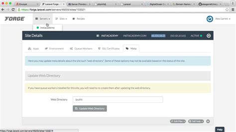 Deploying Laravel Applications With Forge And Envoyer Deploying Your