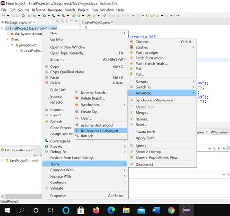 Version Control Undo Git Update Index Assume Unchanged Stack Overflow