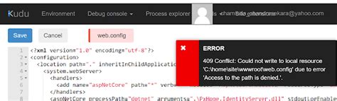 Chamindas Devops Journey With Msft Resolving 409 Access Denied In Azure Kudu And App Service