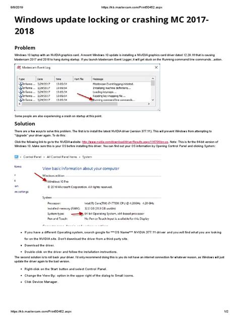 Error Running Command Lines Command Pdf Windows 10 Device Driver