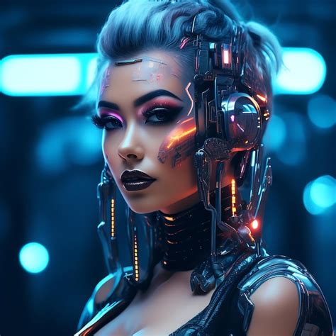 Premium Photo Female Human Robot