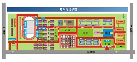 郑州成功财经学院地图 大山谷图库
