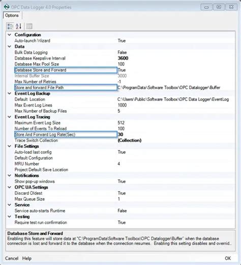 Product Update Opc Data Logger Store And Forward Added
