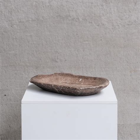Nepalese Primitive Stone Platter At 1stdibs