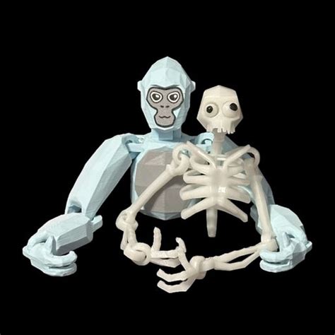 👻 Lucy The Ghost Skeleton From Gorilla Tag Halloween Event Flexi