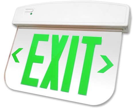 Edge Lit Exit Signs Edge Lit LED Exit Signs