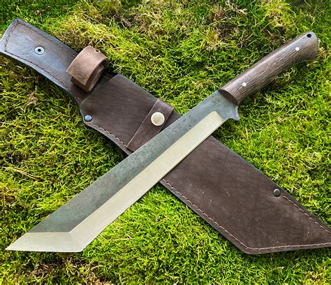 Three Edged Knife Ancient Latvian Weapon And Tool Forged High Quality