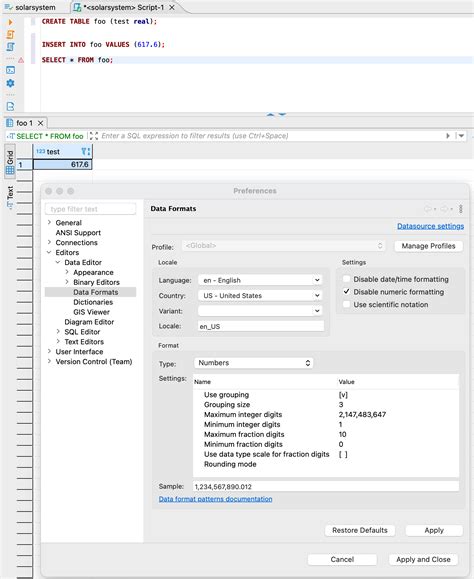Wrong Numeric Value Displayed In Grid But Correct In Text Output