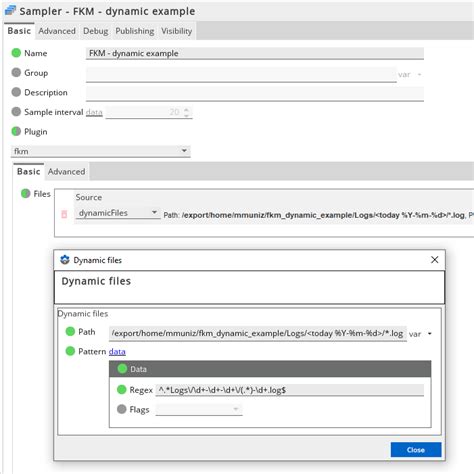 Geneos How To Monitor The Latest Version Of All Files Whose Name Changes Dynamically In A