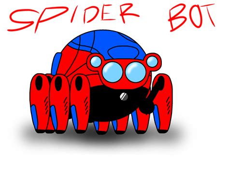 Spider Bot In My Art Style By Stripeofficialart On Deviantart