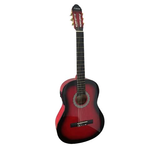 Hawamusical Electro Classic Guitar Sncg007 Red