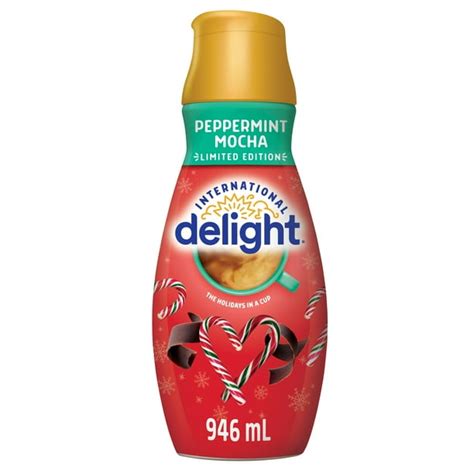 International Delight Peppermint Mocha Coffee Creamer Limited Edition